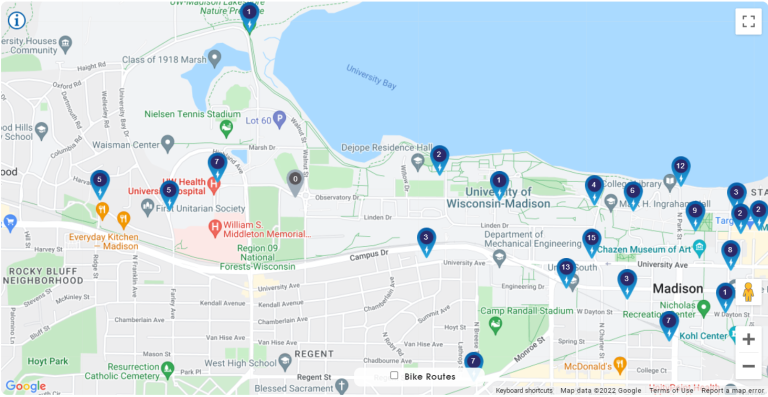 New BCycle stations installed across UW–Madison campus – Transportation ...