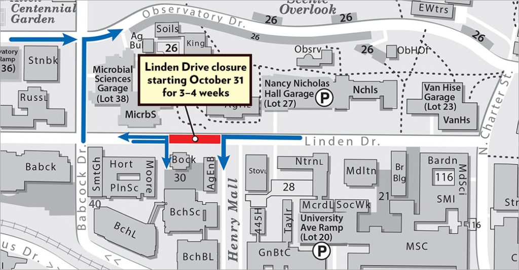 Observatory Drive and Linden Drive closures to impact travel ...
