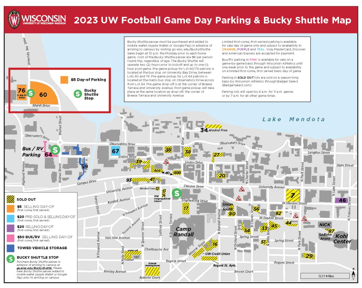 Special Event Parking – Transportation Services – UW–Madison
