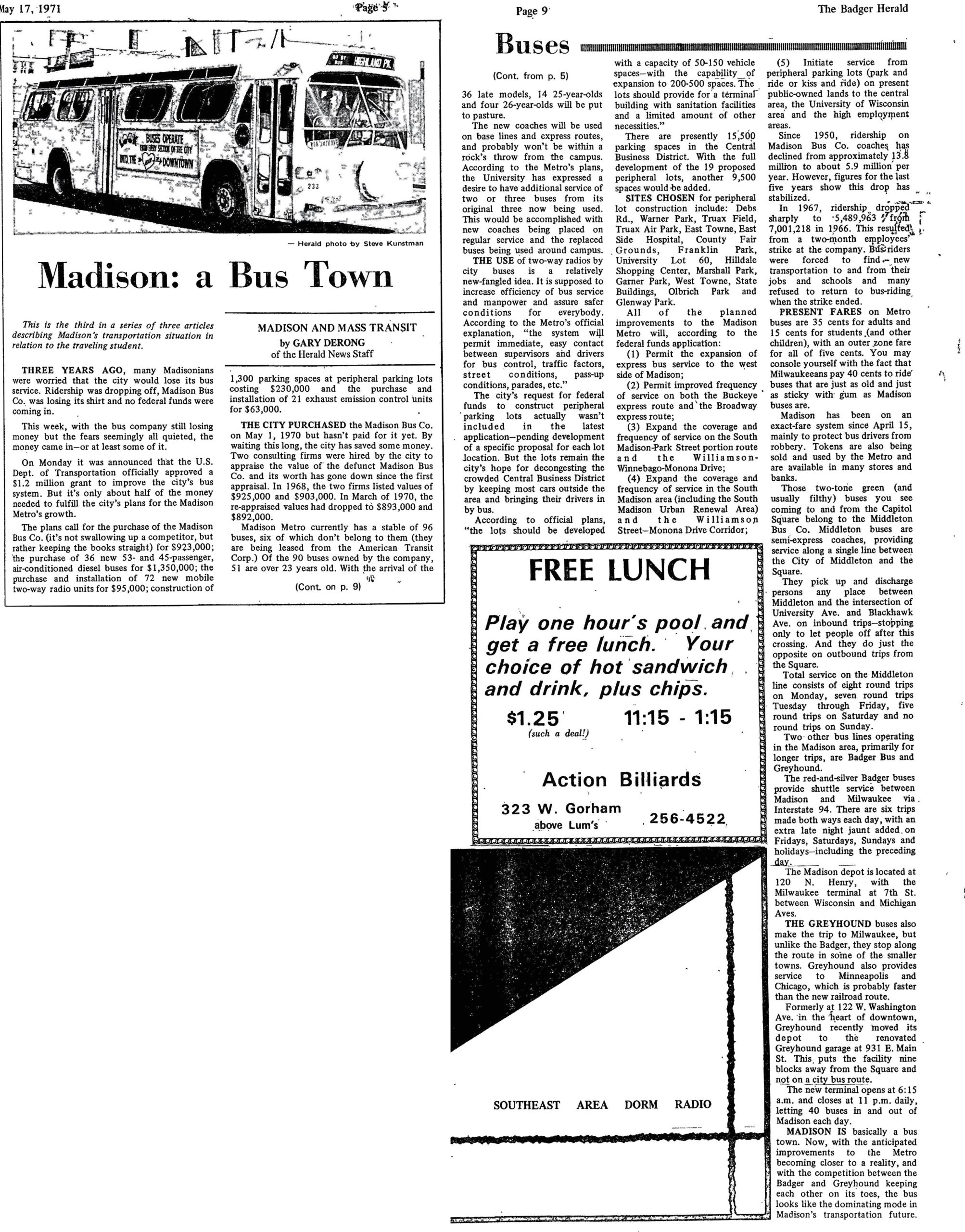 100 Years of Transportation – Transportation Services – UW–Madison